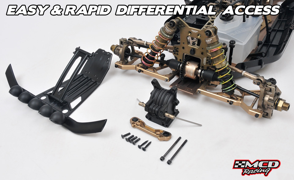 New MCD Racing RR5 CF Ultimate and W5 Max Ultimate 1/5-scale 4WD buggy ...